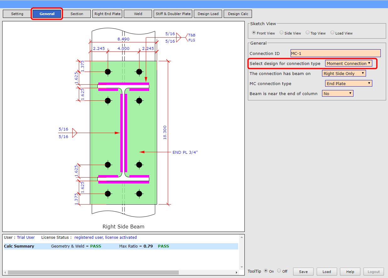 AISC Steel Connection Design Software CISC S16 Steel Connection Design ...