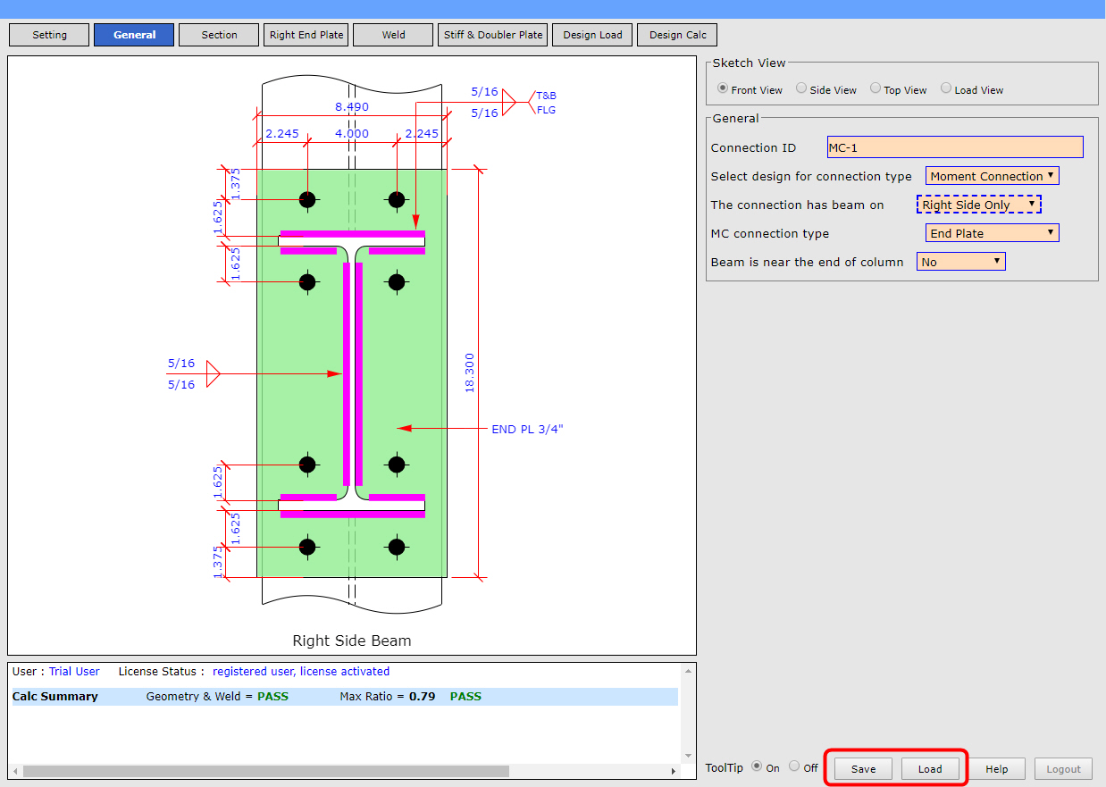 AISC Steel Connection Design Software CISC S16 Steel Connection Design ...